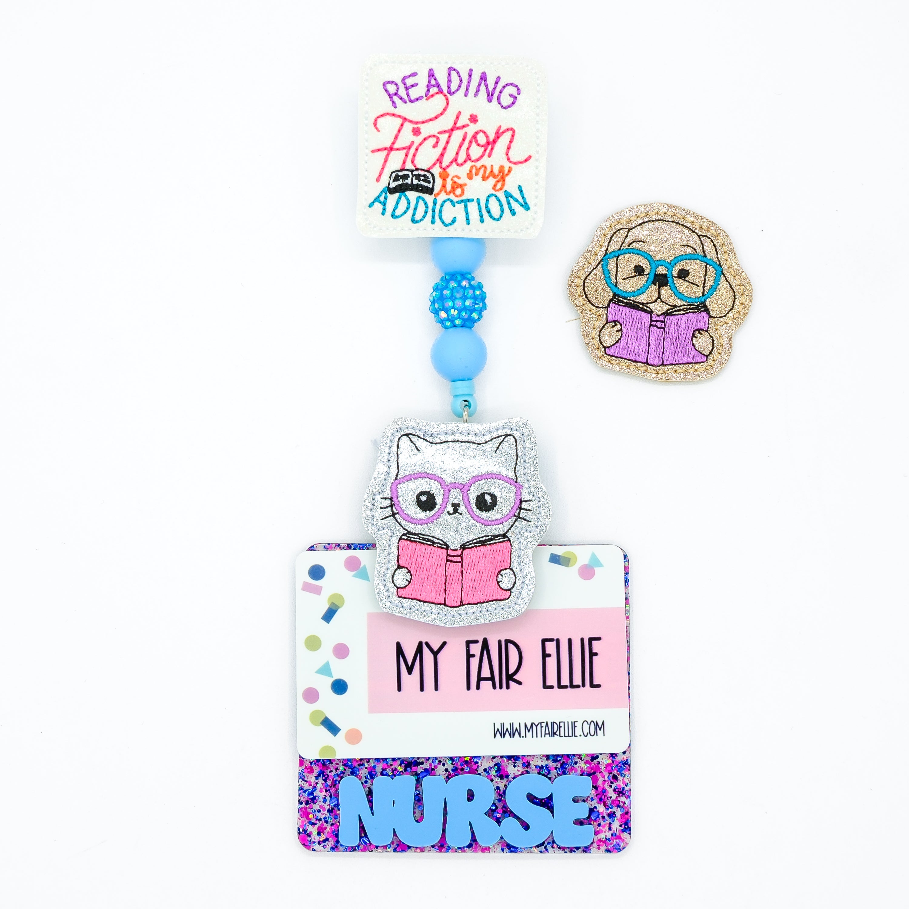 Reading Fiction is my Addiction // Dog // Cat // Badge Buddy – My Fair ...