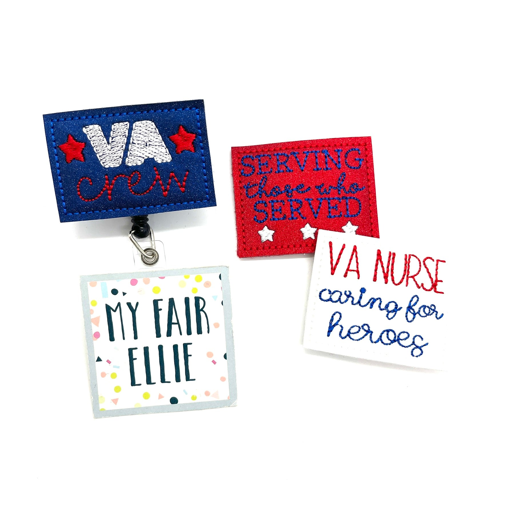 VA Crew // Serving // Heroes // Badge Buddy – My Fair Ellie