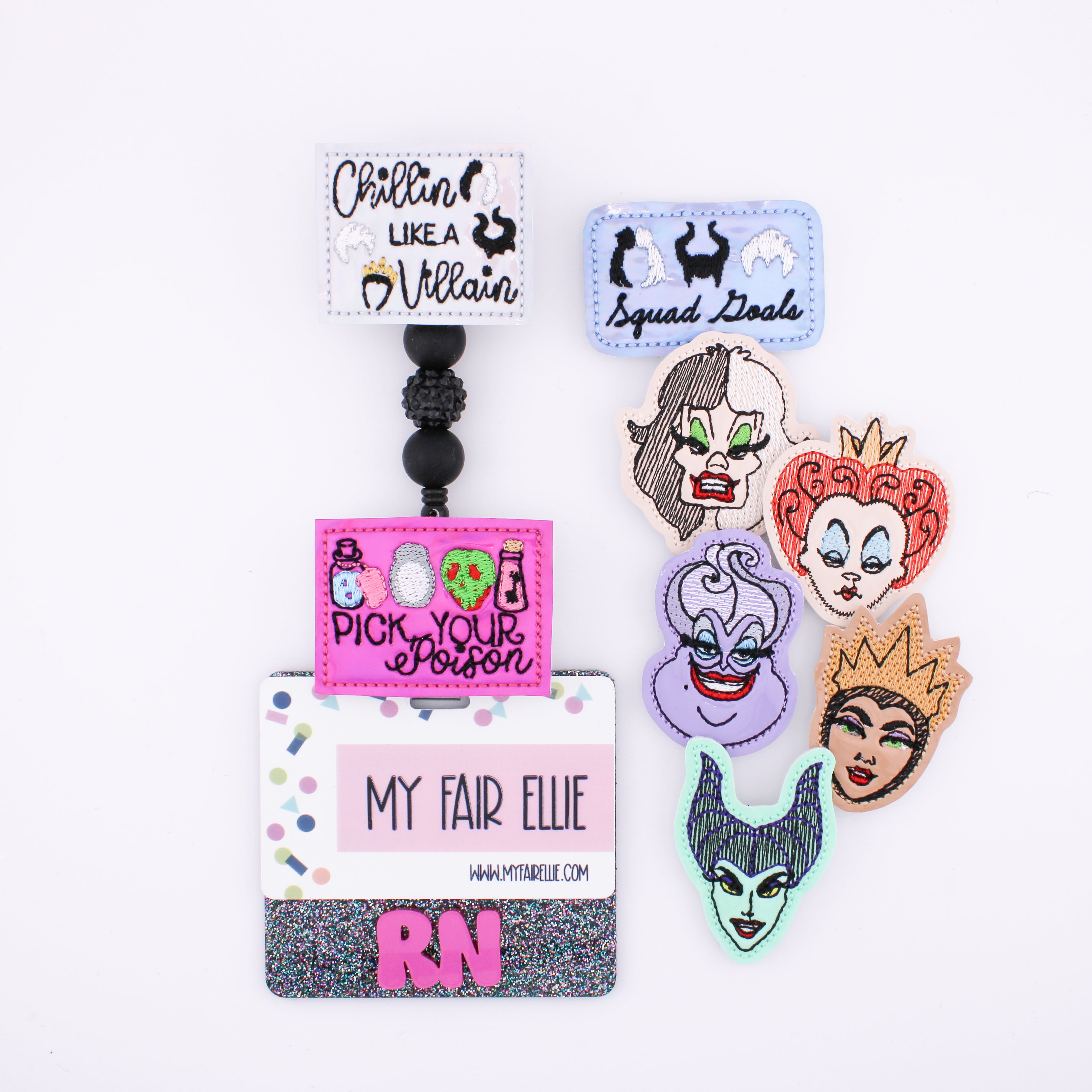 **RETIRING SOON!** Magical Villains // Badge Buddy – My Fair Ellie