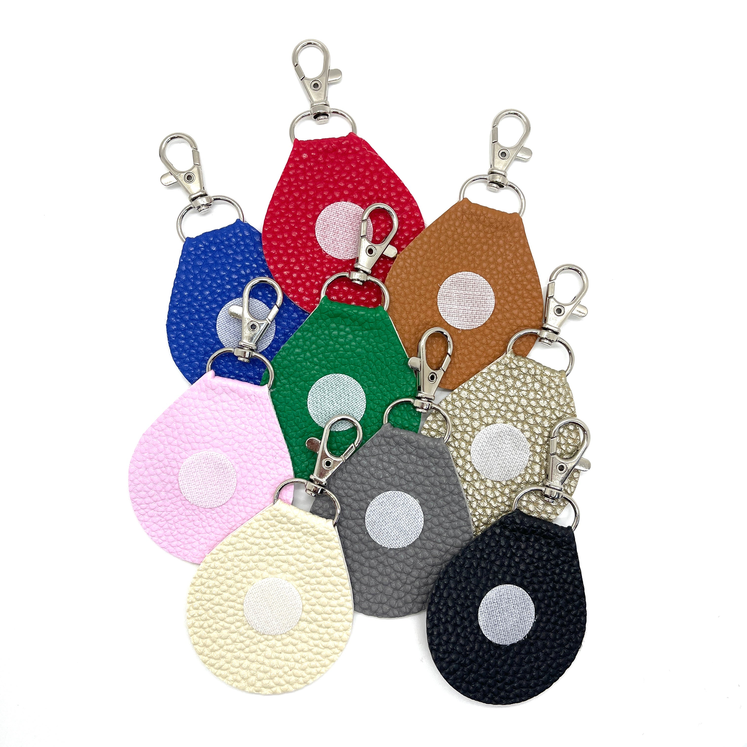 Interchangeable Faux Leather Keychain – My Fair Ellie