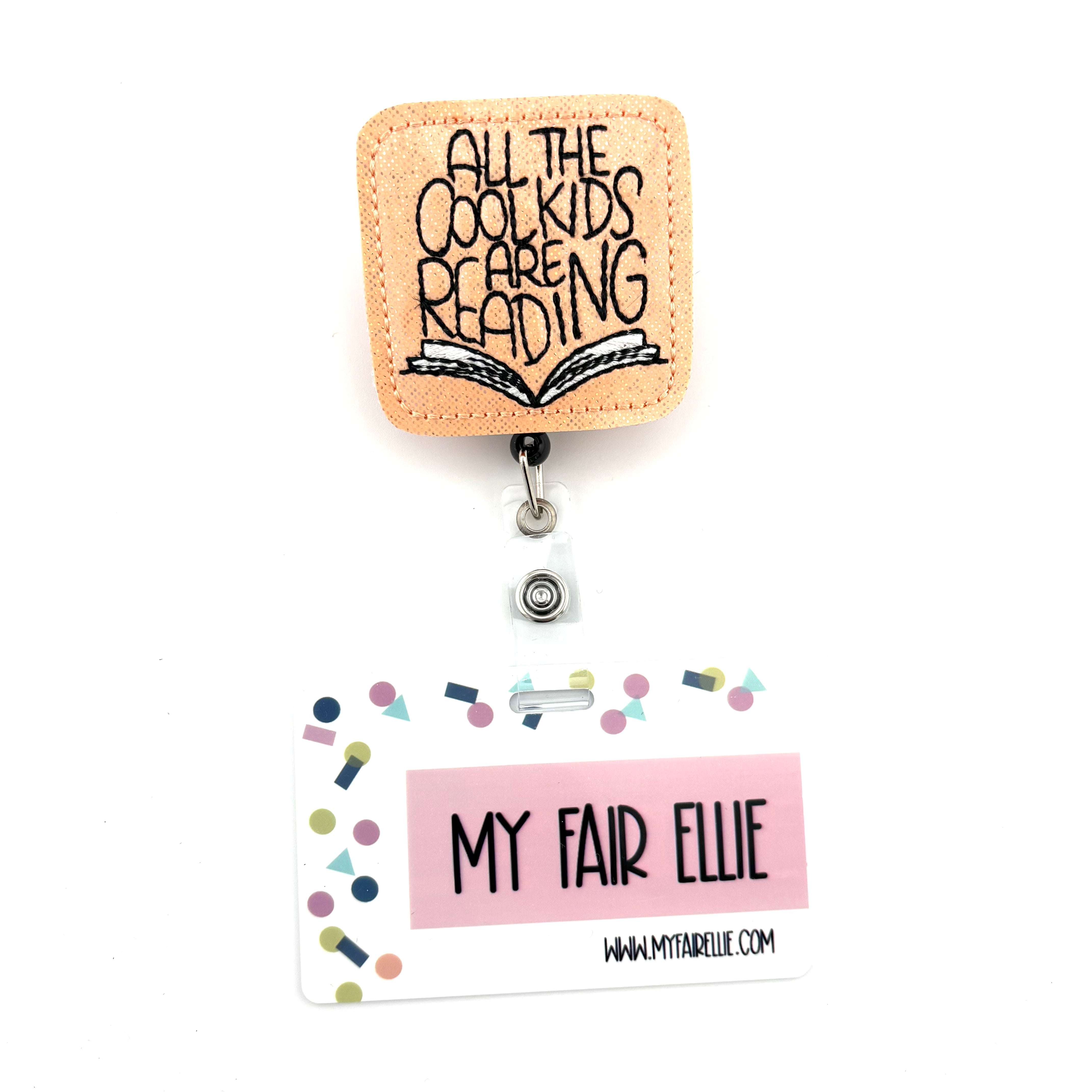 All the Cool Kids are Reading // Badge Buddy – My Fair Ellie