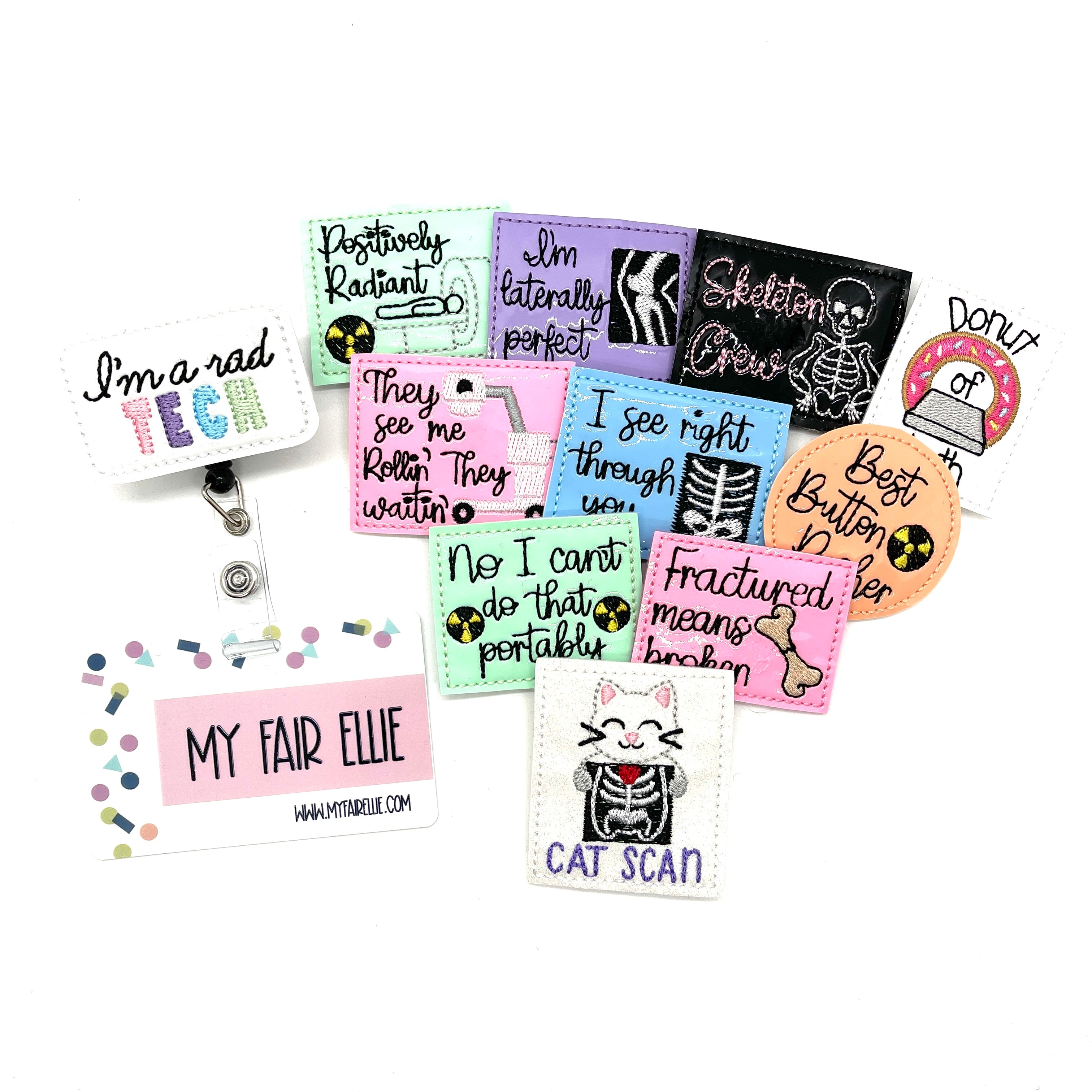 Radiology // Rad Tech // Badge Buddy – My Fair Ellie