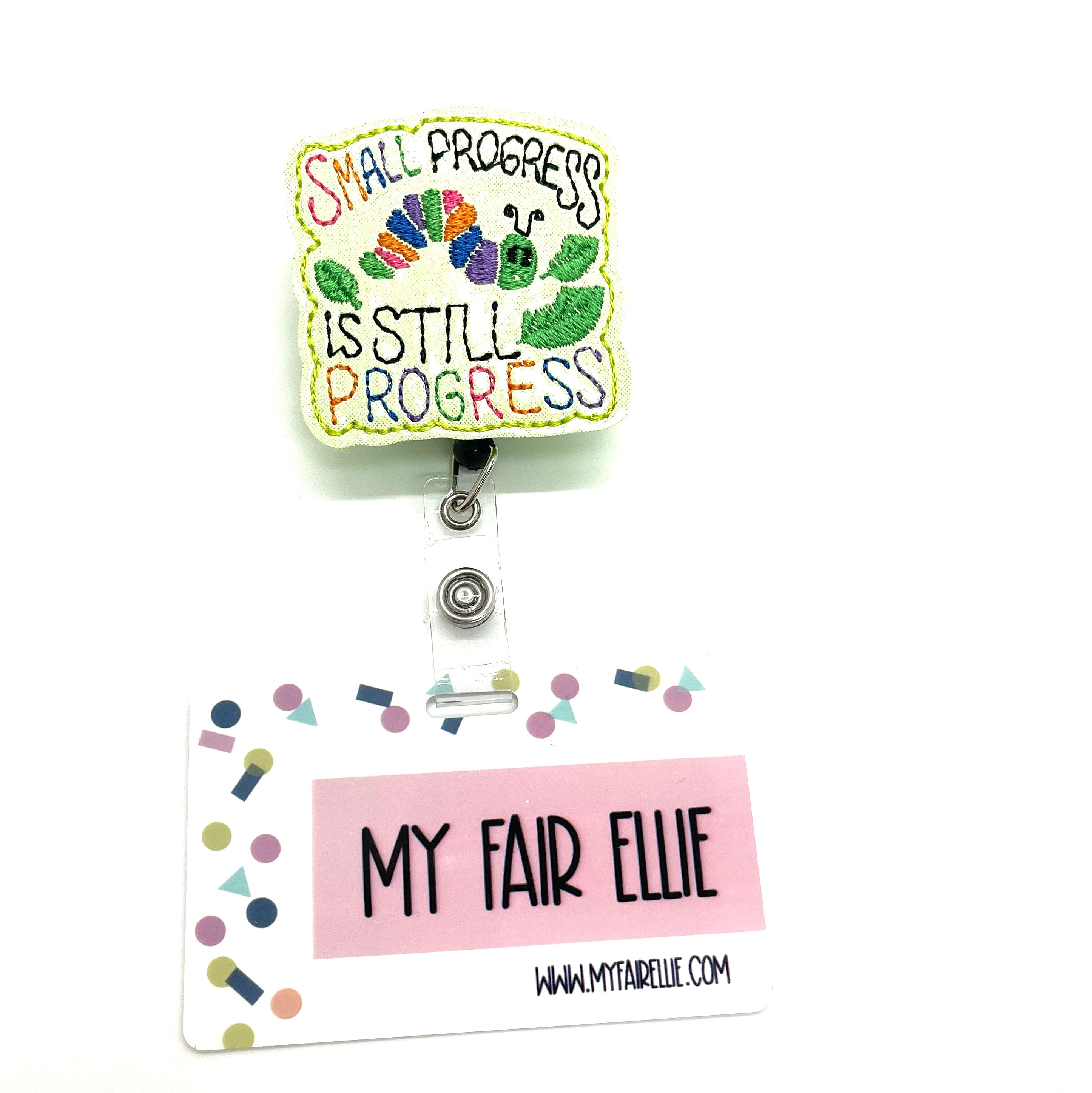 SALE!! Small Progress is Still Progress // Badge Buddy – My Fair Ellie