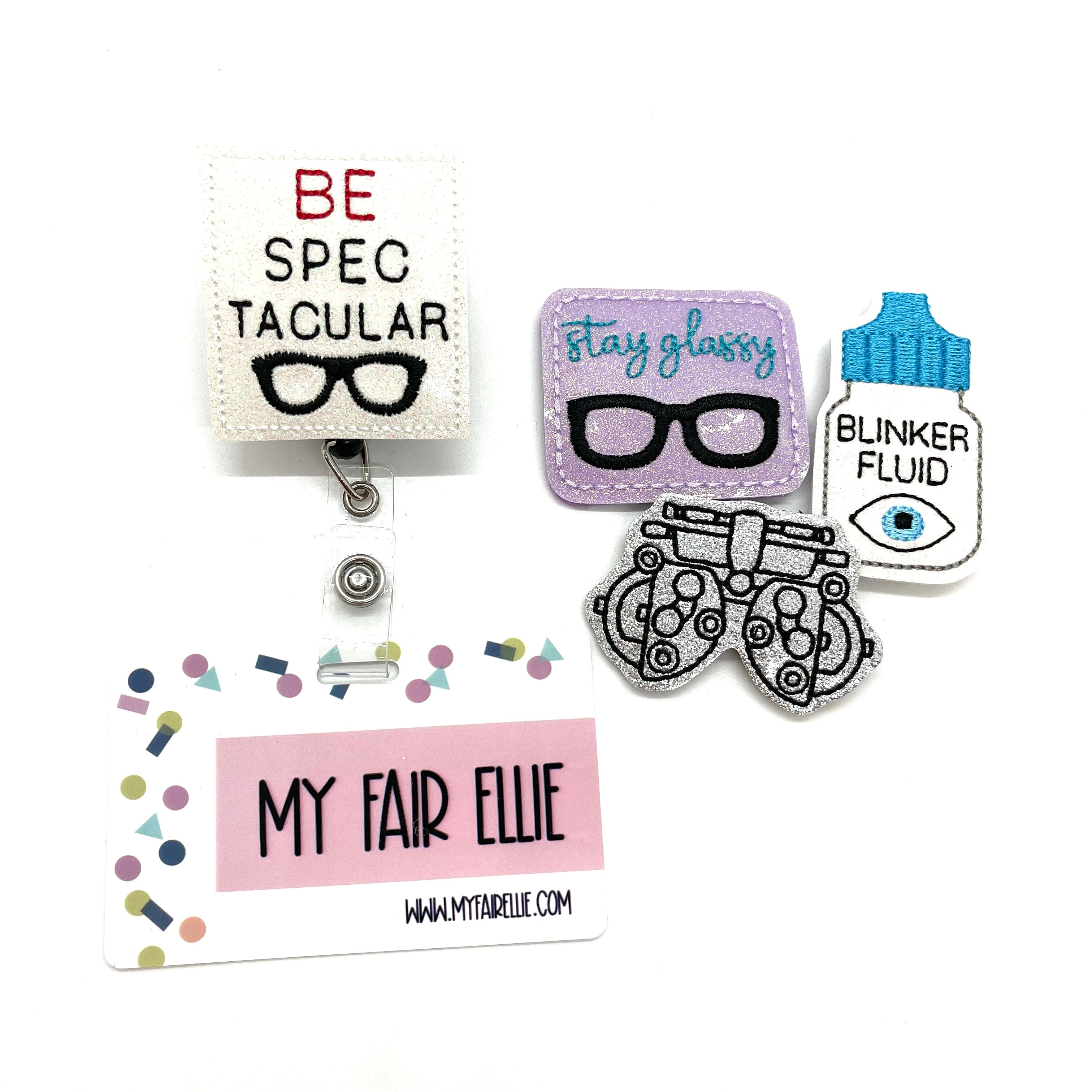 Be Spectacular // Eye // Badge Buddy – My Fair Ellie