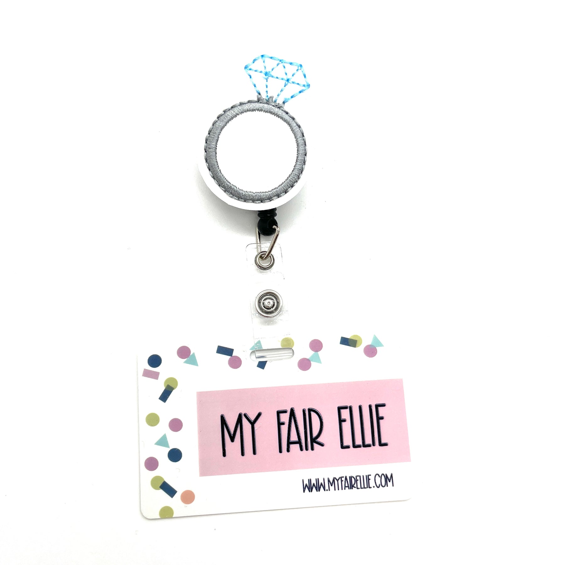 Diamond Engagement Ring // Badge Buddy – My Fair Ellie