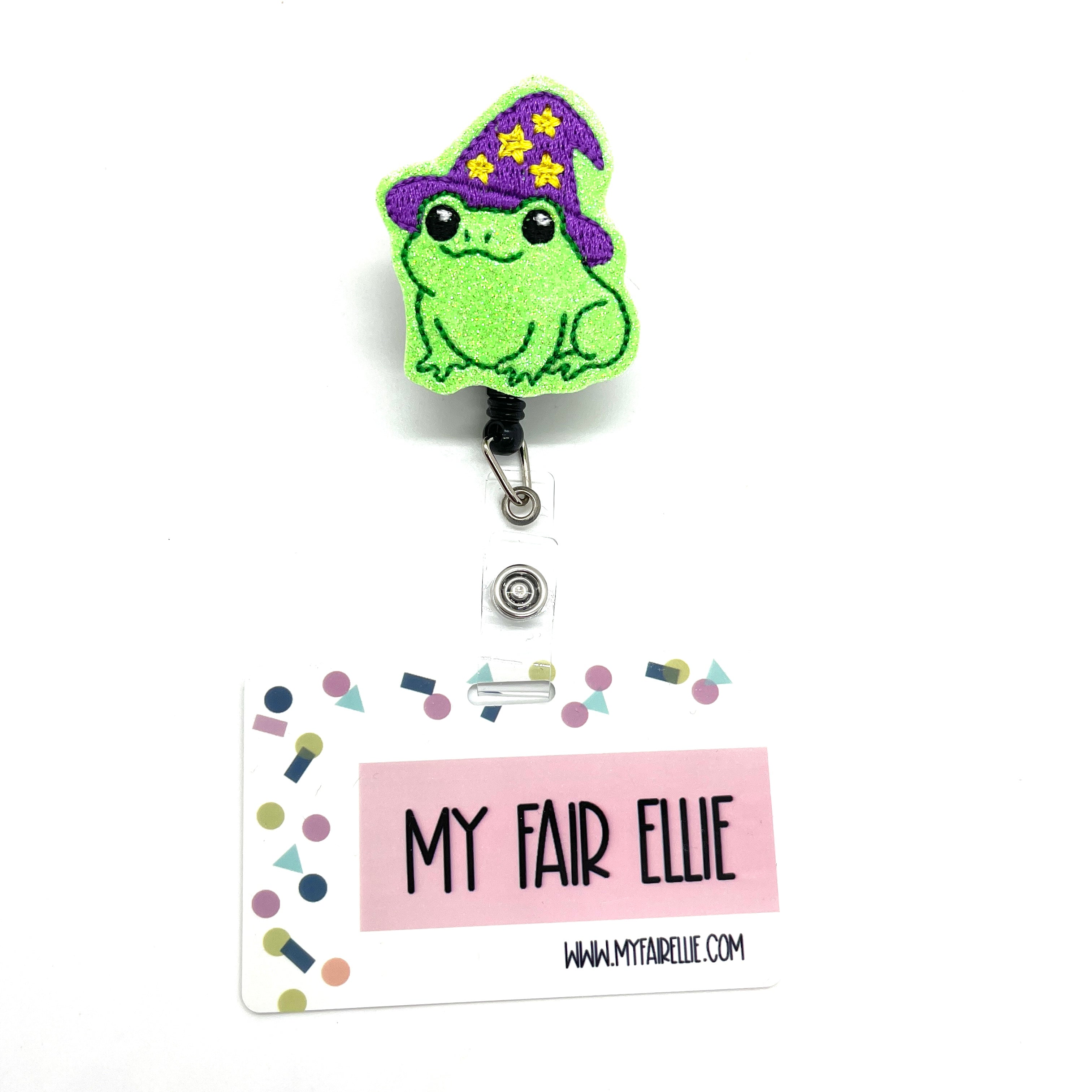 Wizard Frog // Badge Buddy – My Fair Ellie