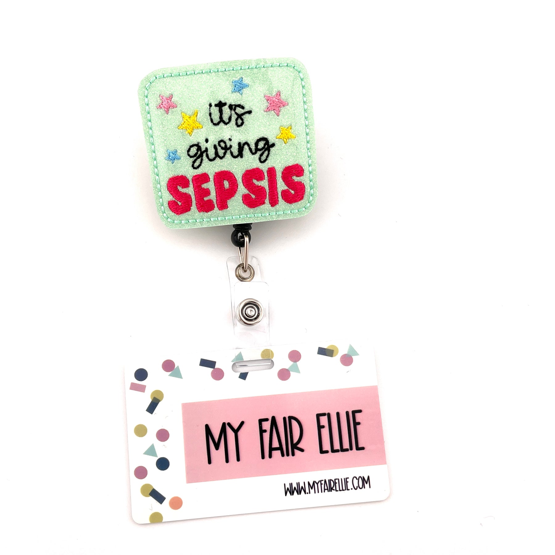 SALE!! It's Giving Sepsis // Badge Buddy – My Fair Ellie