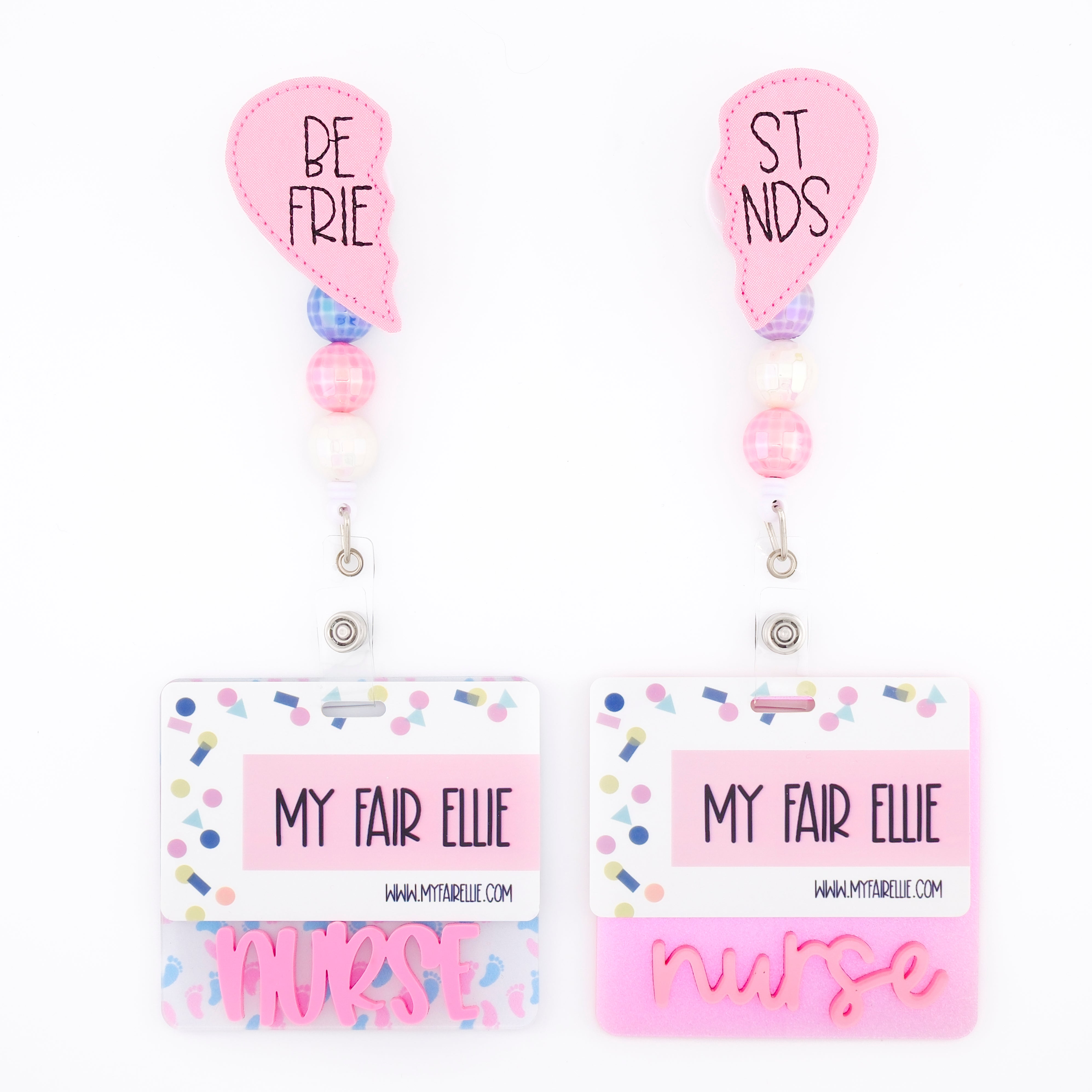 Best Friends PAIR // Badge Buddy – My Fair Ellie