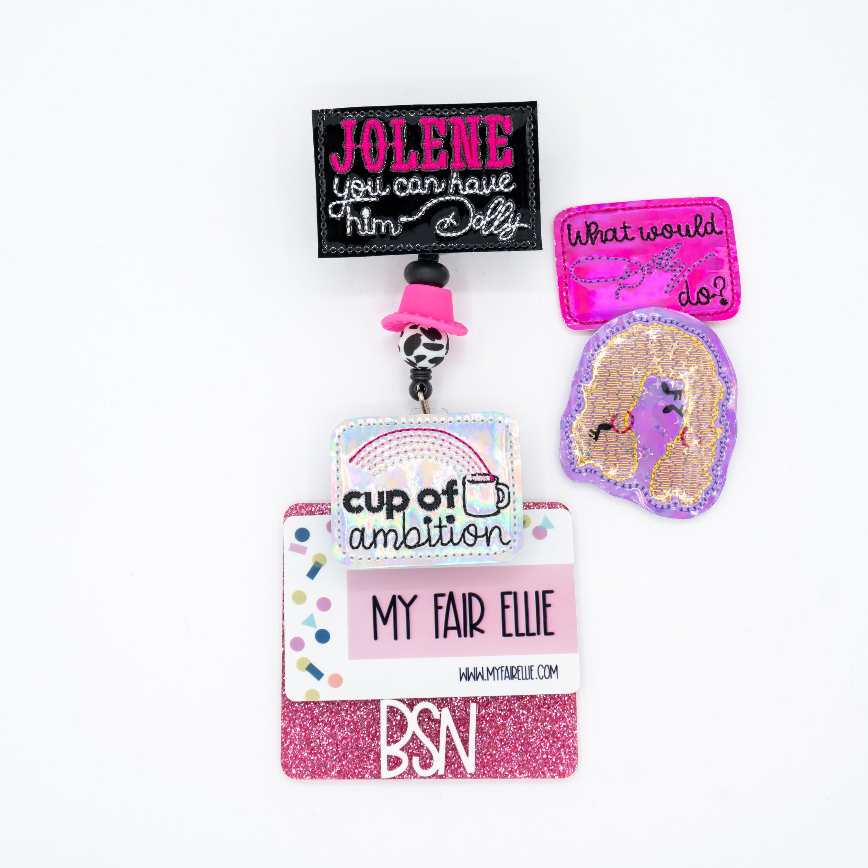 Dolly Parton // Badge Buddy – My Fair Ellie