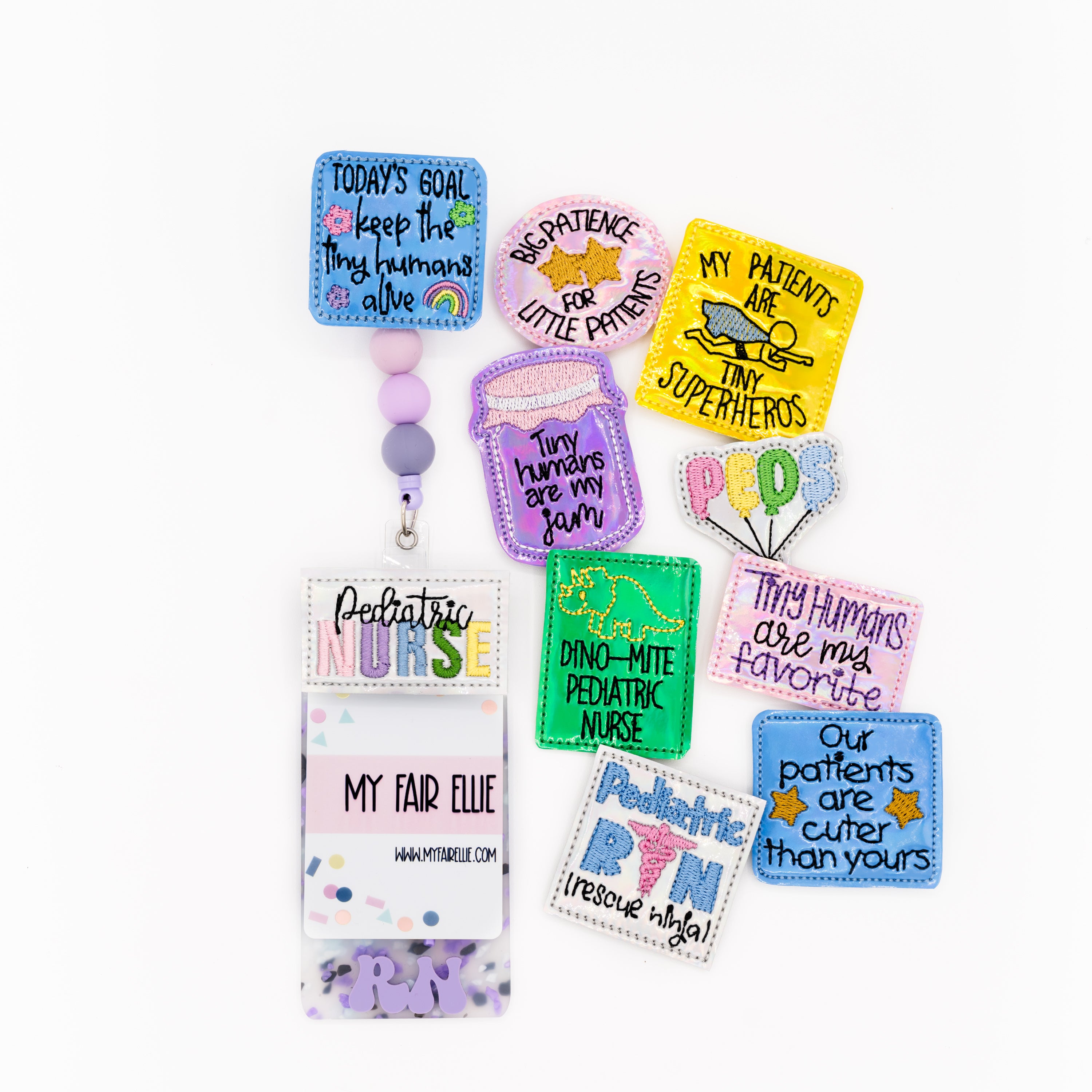 Pediatrics Badge Buddy // PICU // Peds // NICU – My Fair Ellie
