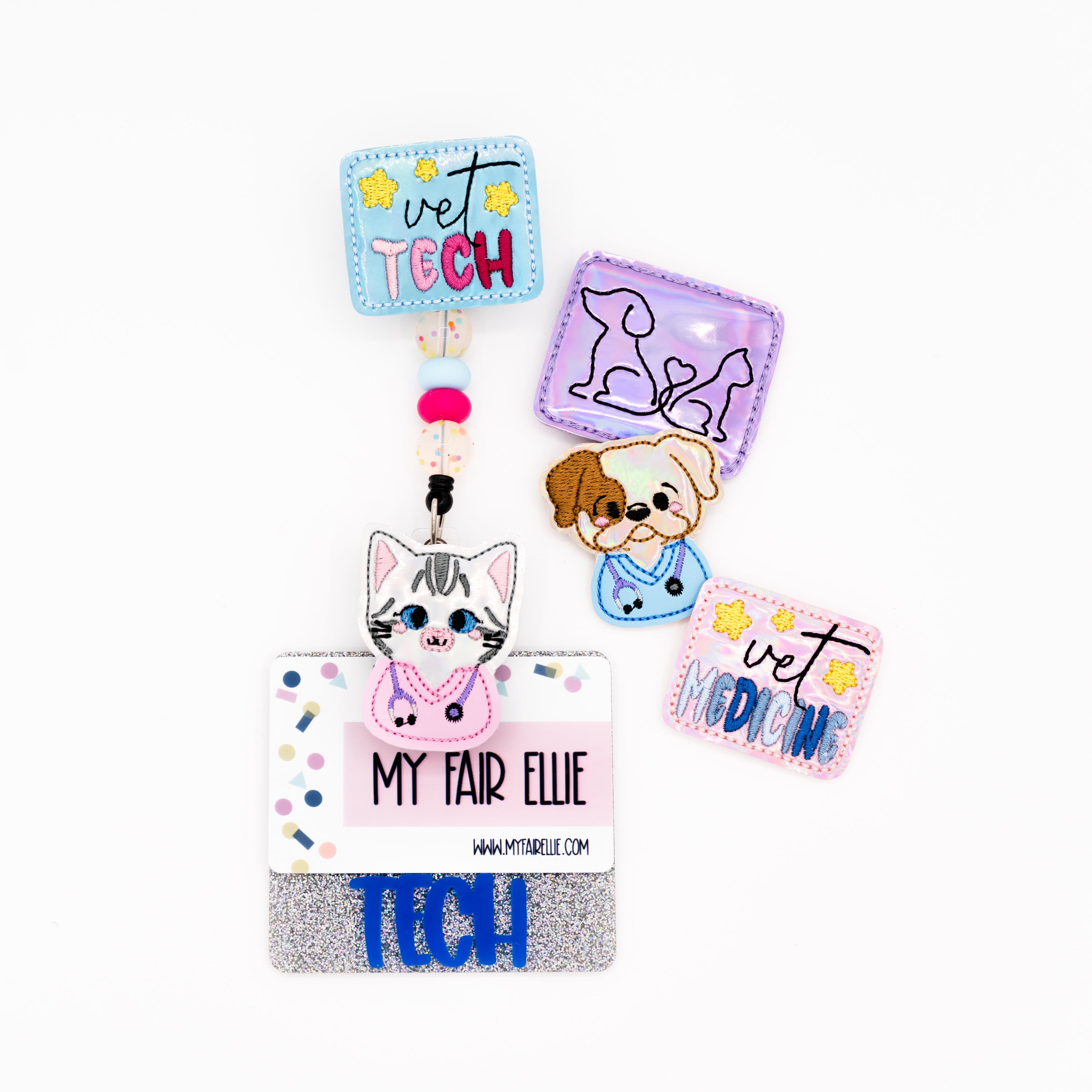 Veterinary // Vet Tech // Vet Medicine // Badge Buddy – My Fair Ellie