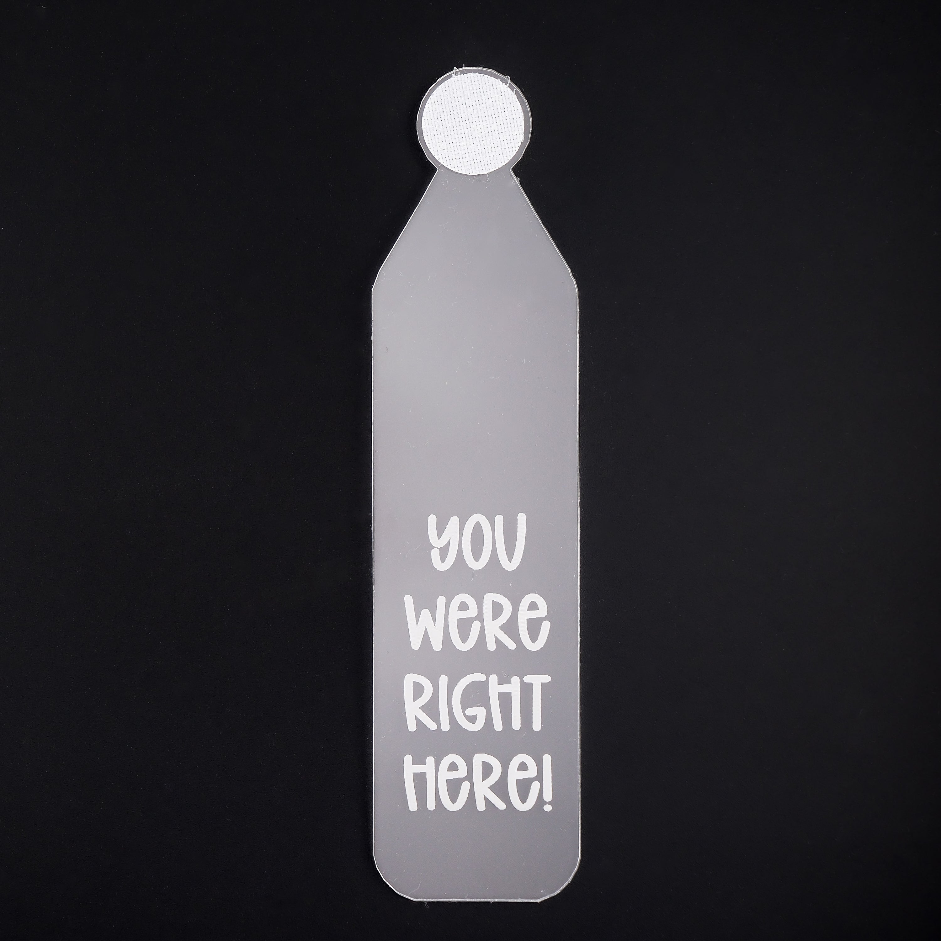 You were right here! // Interchangeable Bookmark – My Fair Ellie