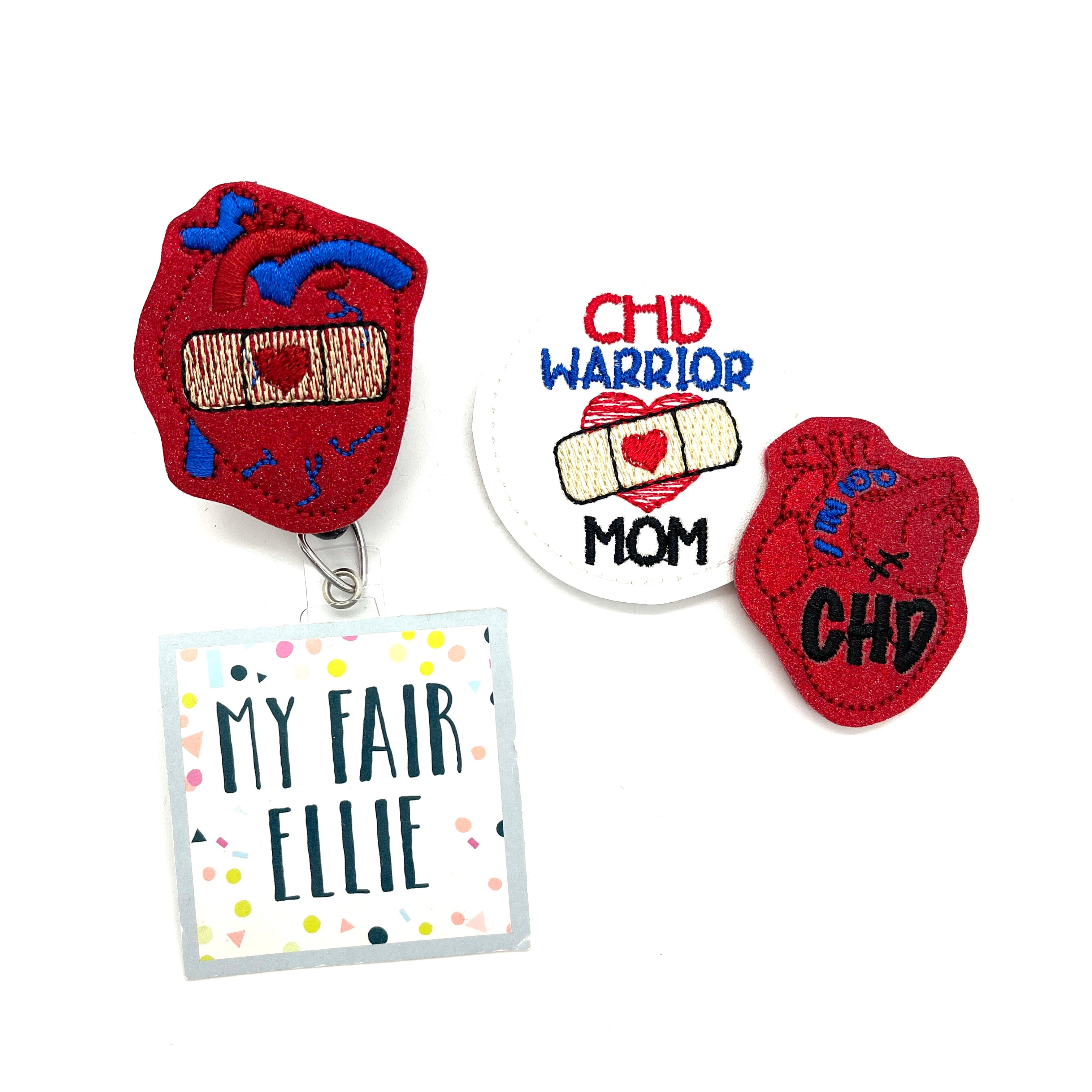 CHD Warrior // Badge Buddy – My Fair Ellie