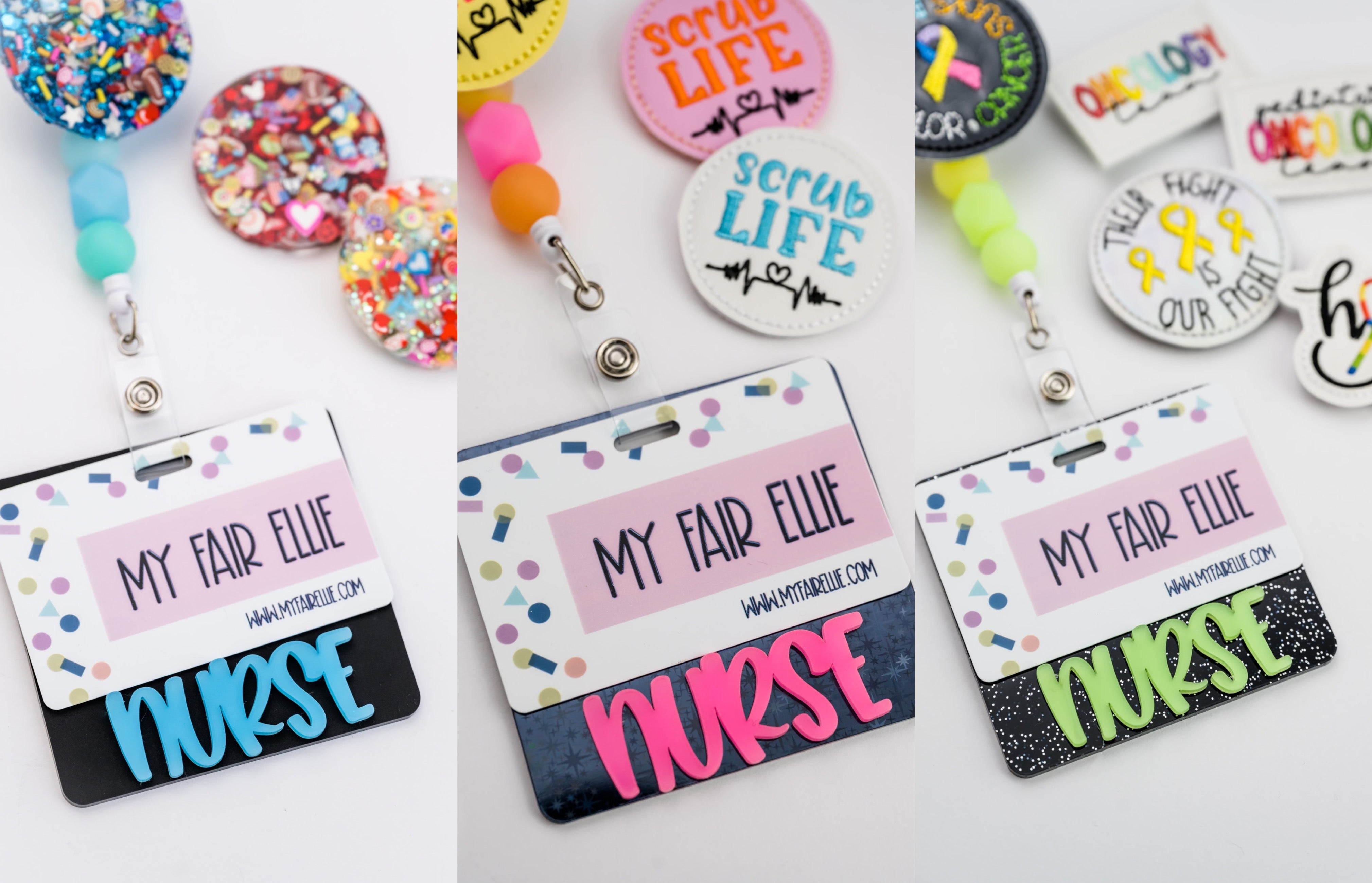 GLOW IN THE DARK Title Badge Backer // 2-4 Week Turnaround Time – My ...